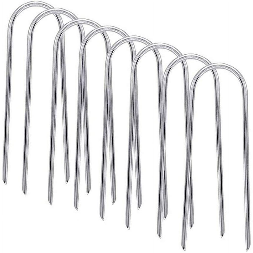 LOVEVER Trampolines Wind Stakes Heavy Duty U Type Sharp Ends Safety ...