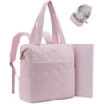 LOVEVOOK Diaper Bag Backpack,Diaper Bag Tote for Mom Dad with Changing ...
