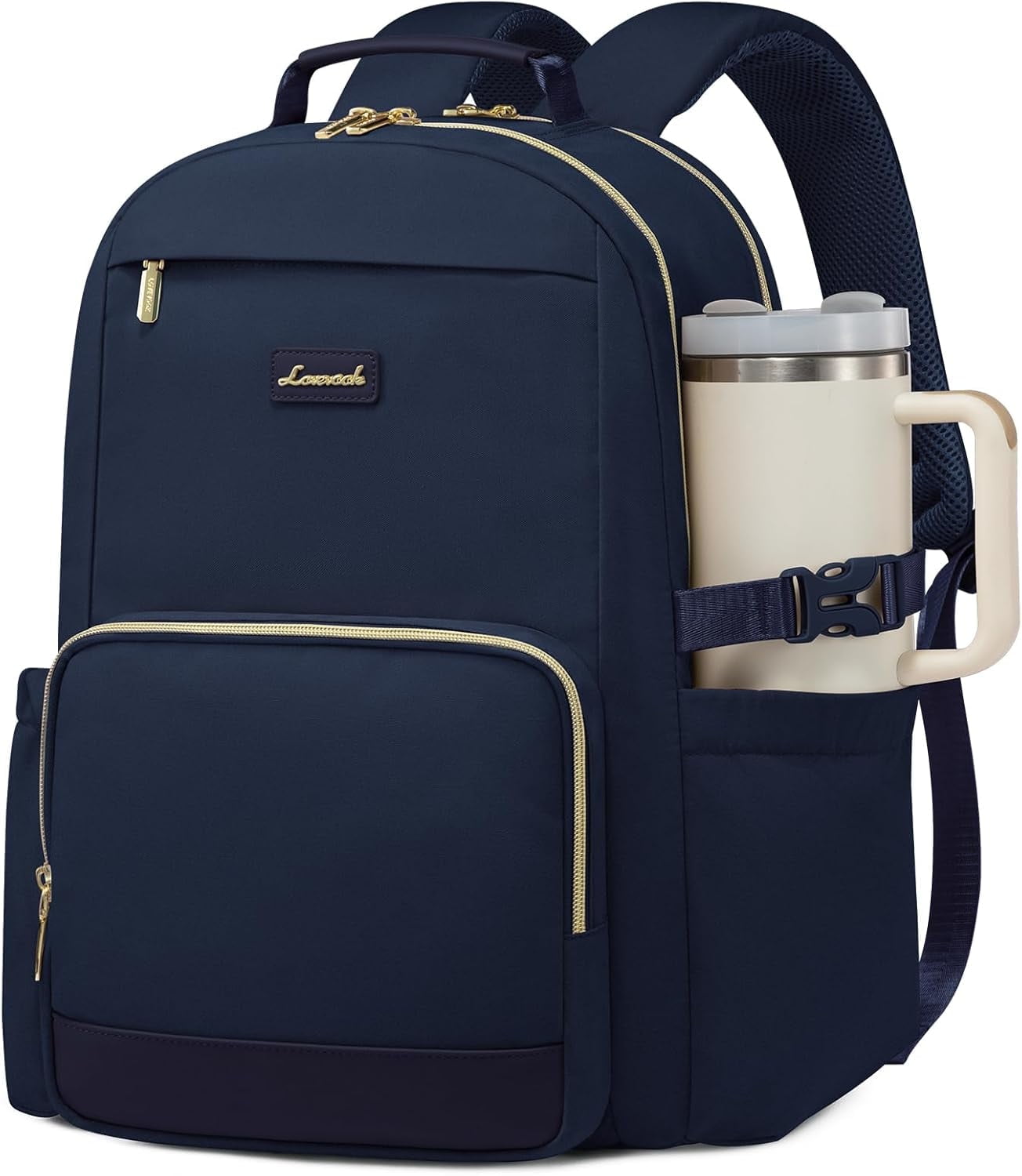 LOVEVOOK Laptop Backpack for Women with Pouch Pocket for Large Capacity ...