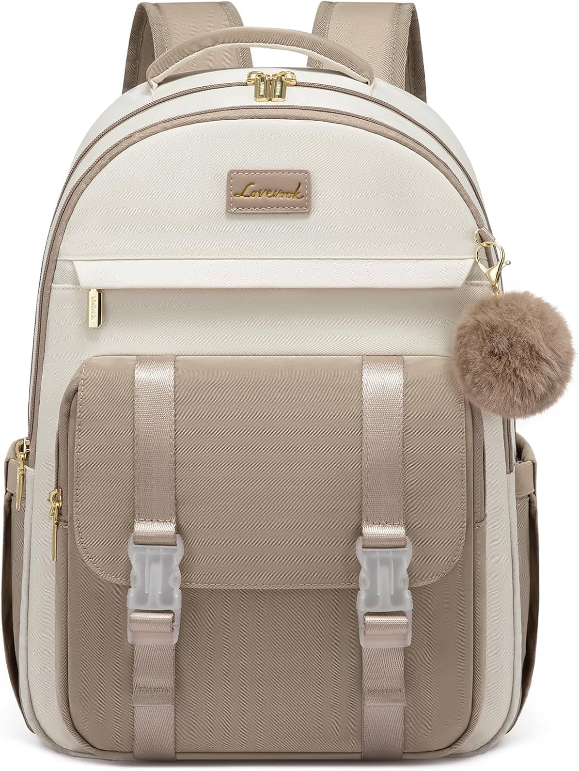 LOVEVOOK School Backpack for Teen Girls, Cute Student Backpack Purse ...