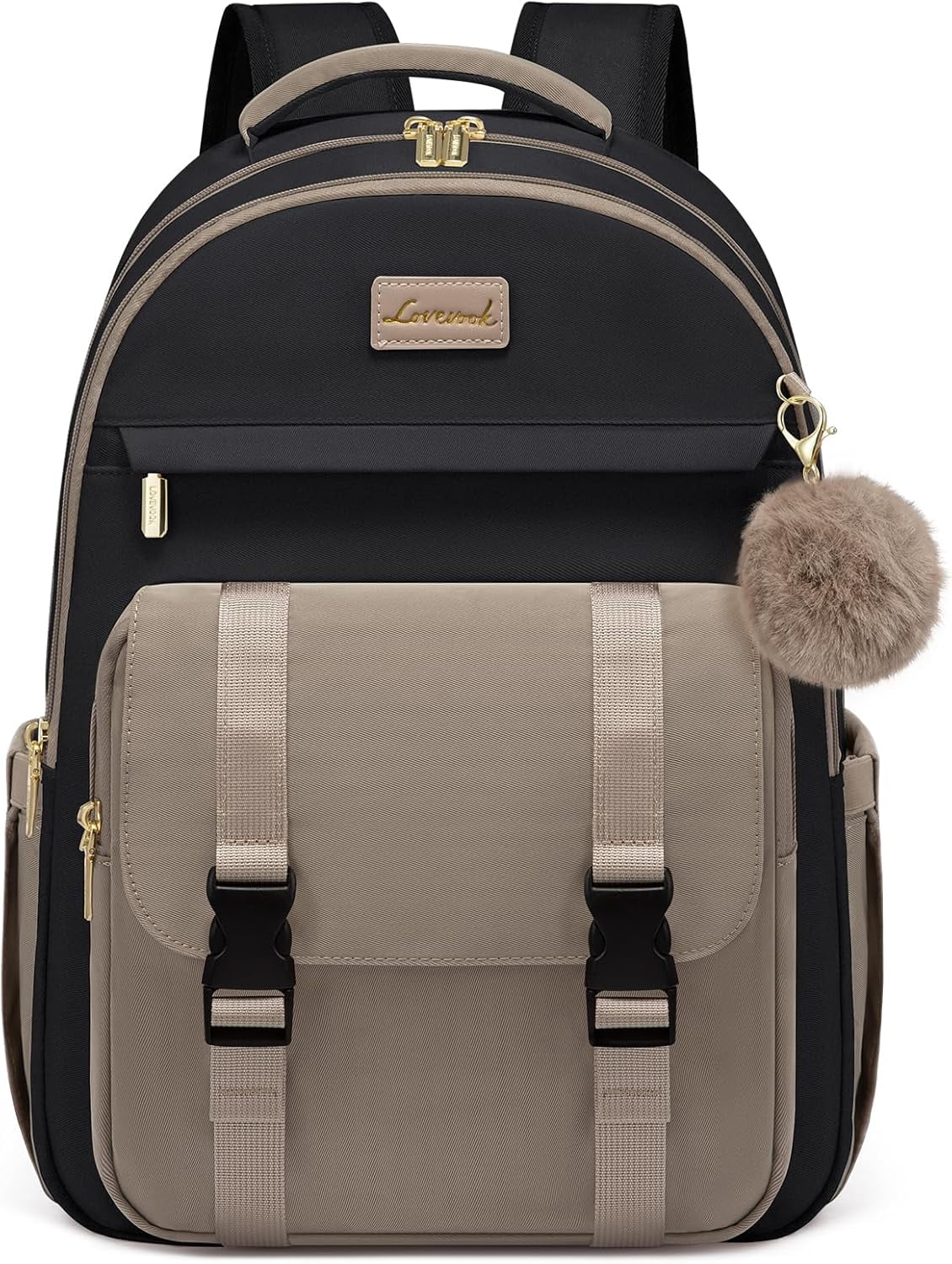 LOVEVOOK School Backpack for Teen Girls, Cute Student Backpack Purse ...