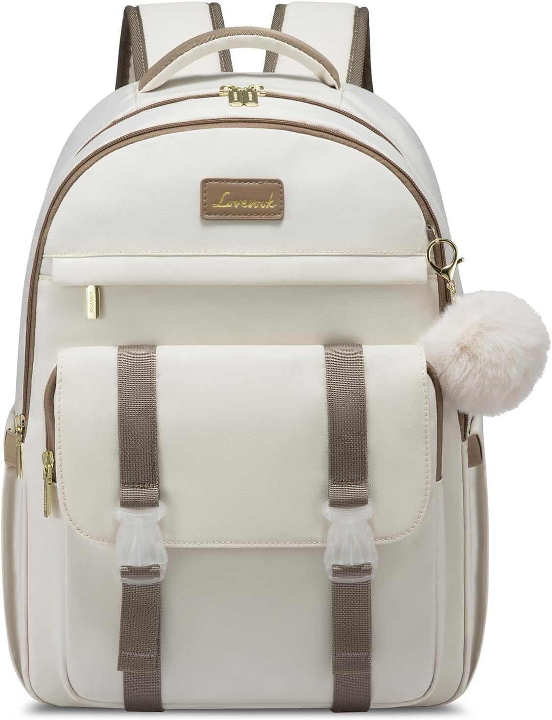LOVEVOOK School Backpack for Teen Girls, Student Backpack Purse for 14 ...