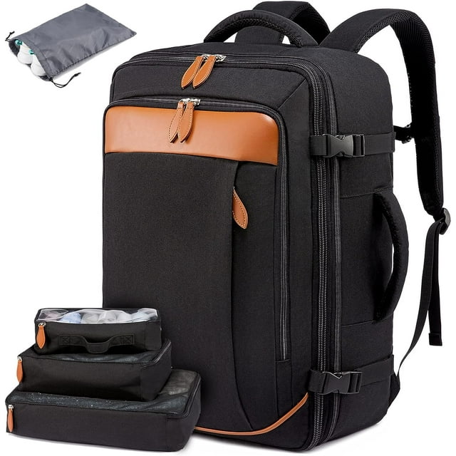 LOVEVOOK Travel Backpack, 40L Expandable Carry On Luggage Backpack ...