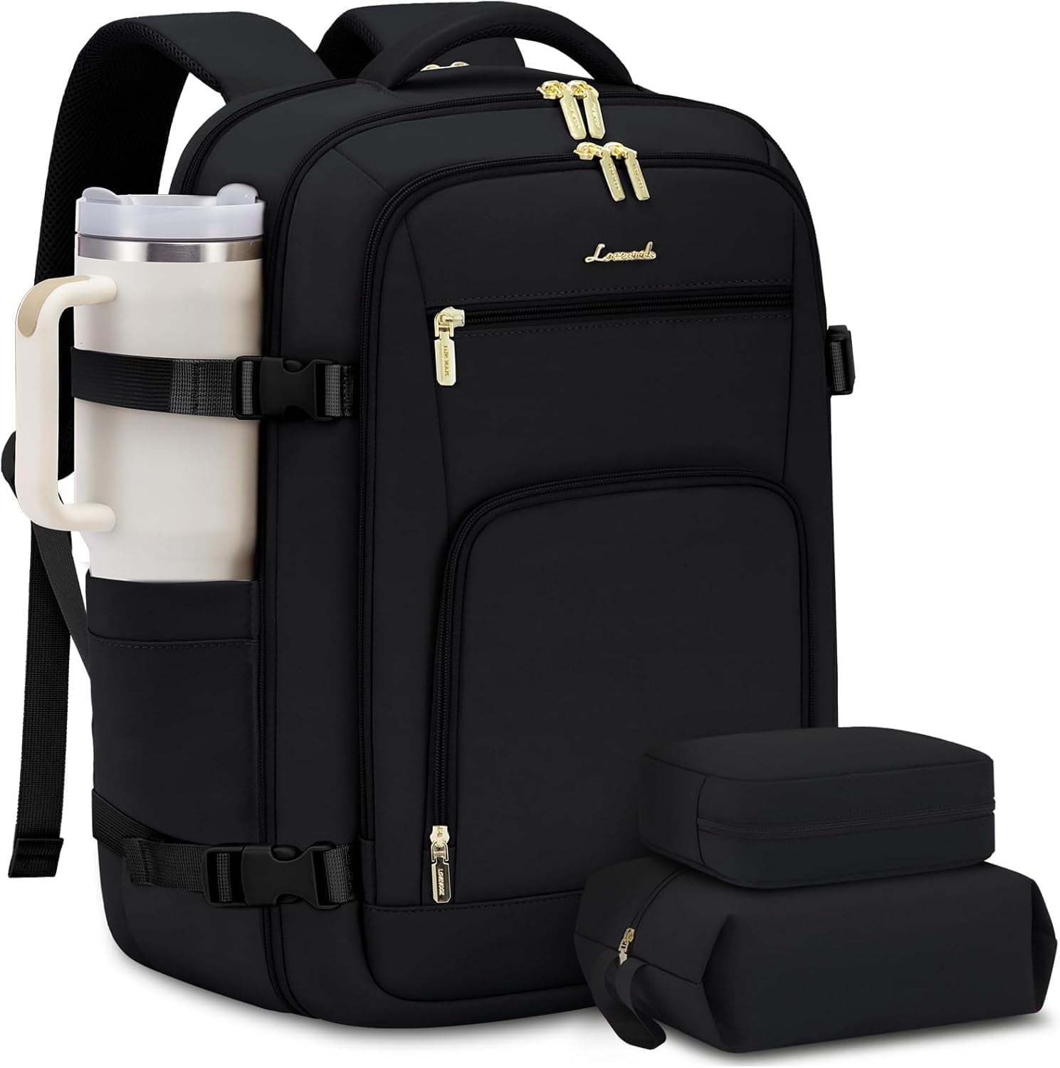 LOVEVOOK Travel Backpack For Women, 40L Carry On Backpack Flight ...