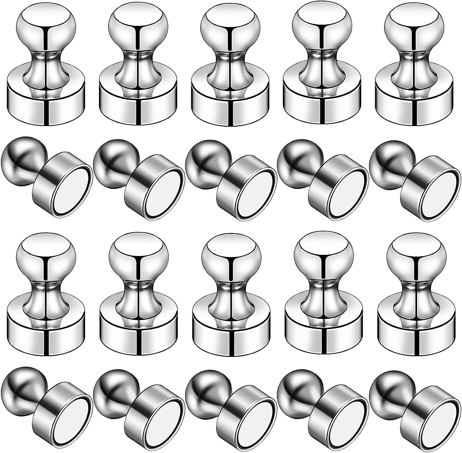LOVIMAG Strong Magnets for Whiteboard, Fridge Magnet, Refrigerator ...
