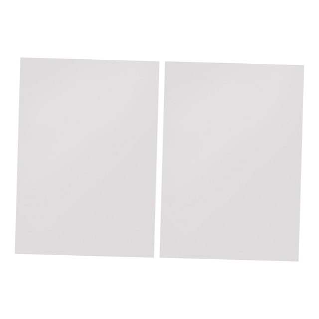 LOVIVER 2 Pieces PVC Translucent Sheet DIY Stencil Art Sheet Flexible ...