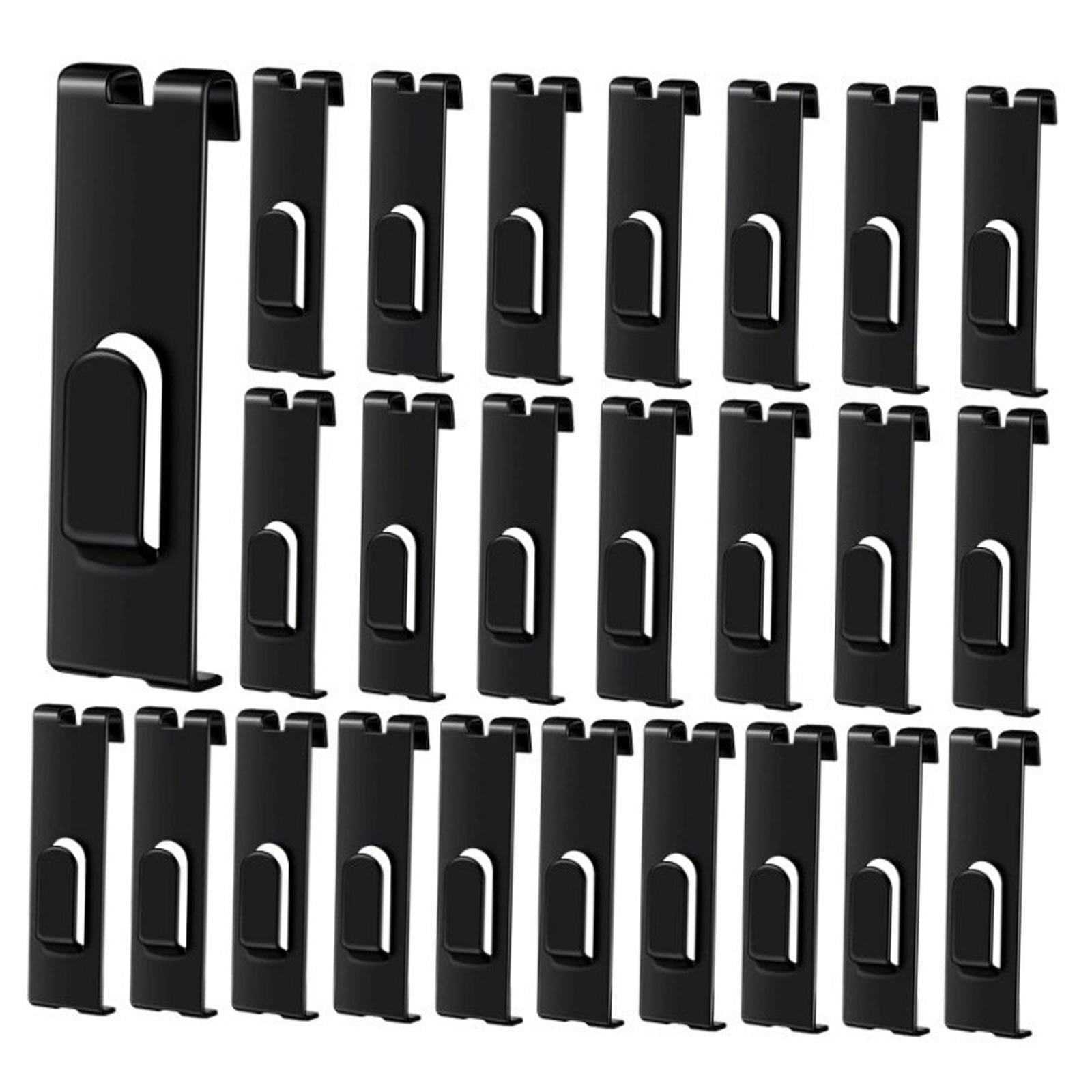 LOVIVER 25pcs Utility Notch Hooks,Notch Display Hooks Heavy Duty ...