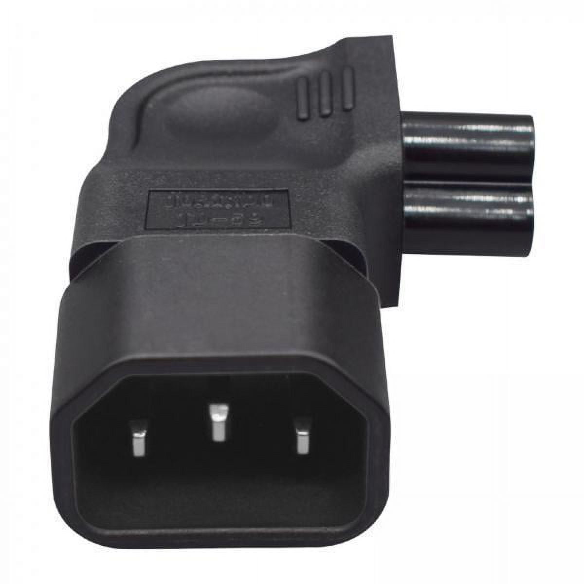 LOVIVER 3x IEC320 C14 to C5 Good Conductivity Replaces Right Bend ...