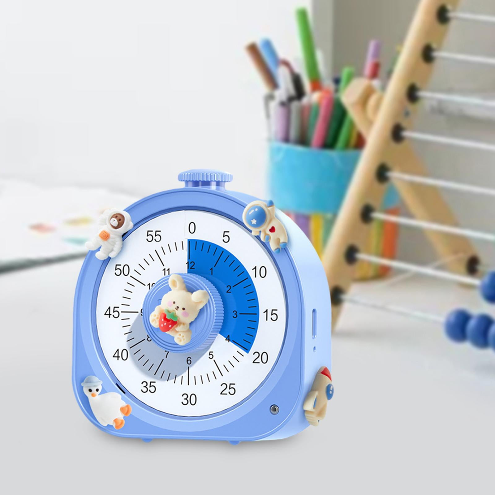 LOVIVER 60 Mins/12 H Timer Visual Timer Classroom Timer Silent for ...