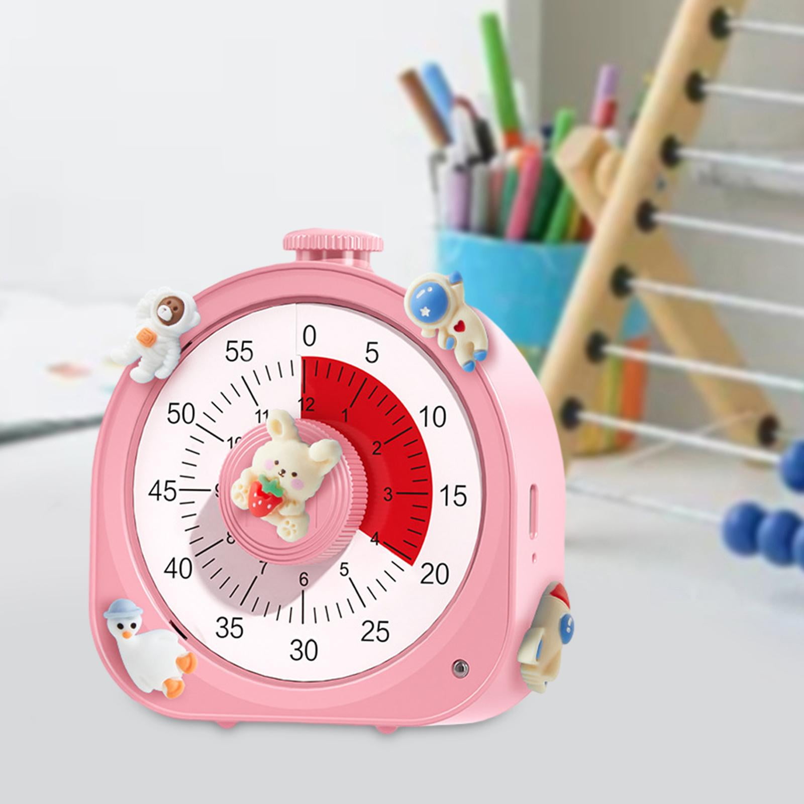 LOVIVER 60 Mins/12 H Timer Visual Timer Classroom Timer Silent for ...