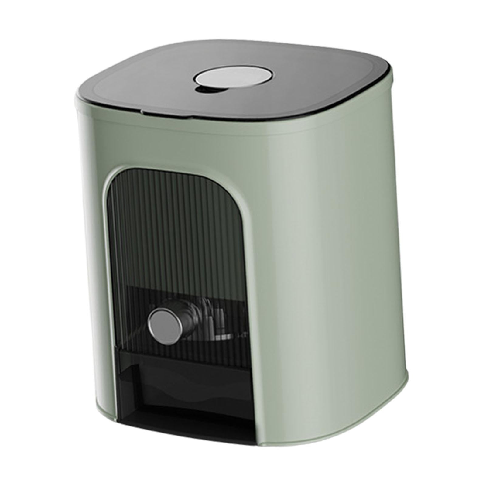 LOVIVER Airtight Rice Dispenser Grain Container Rice Storage Bin Type ...