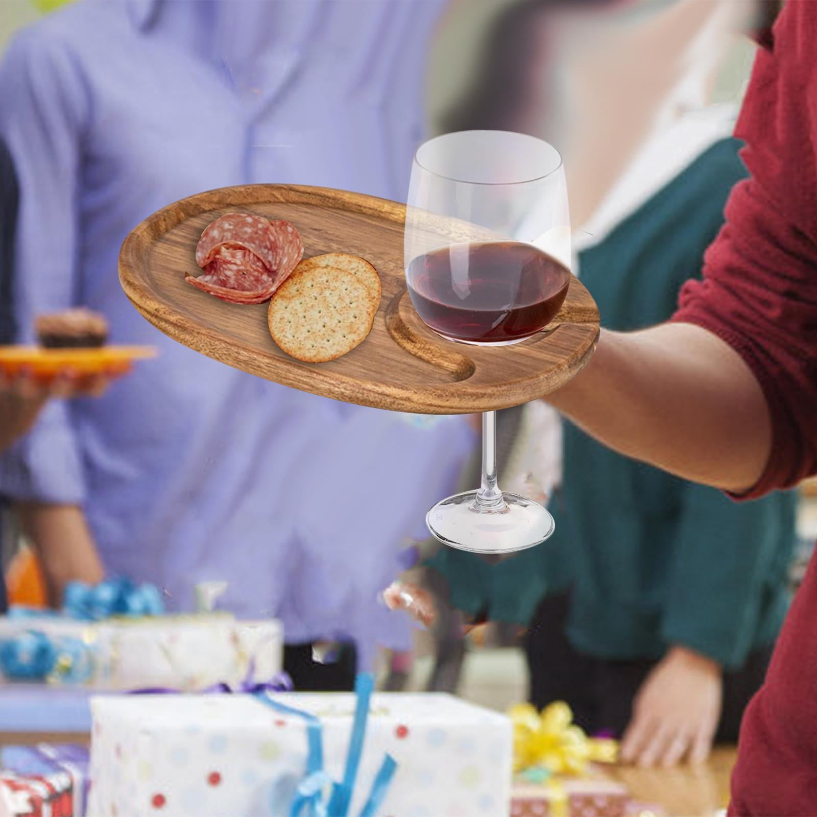 LOVIVER Appetizer Serving Plate Cupcake Board Portable Lightweight ...