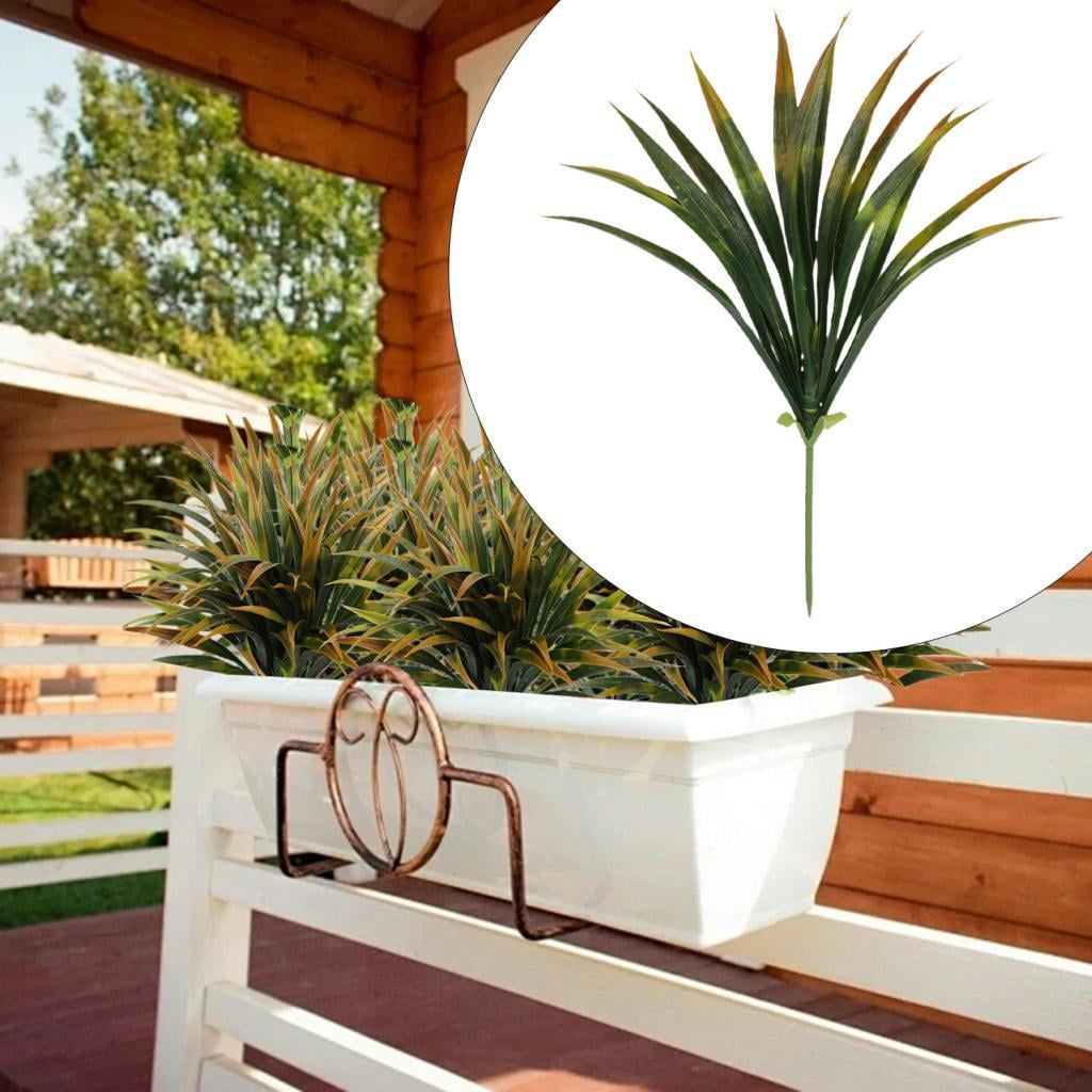 LOVIVER Artificial Grass Plant Fake Tall Grass Patio Greenery Stem ...