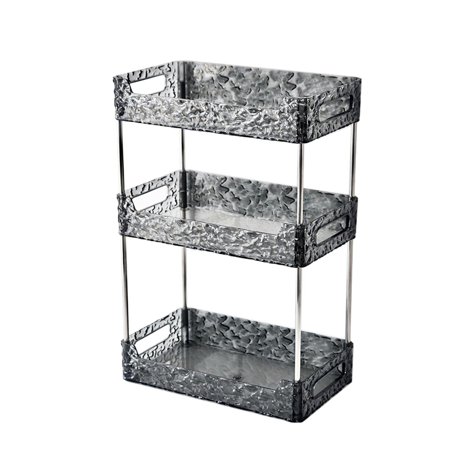 LOVIVER Bathroom Storage Rack Cosmetic Storage Tray Decor Decorative ...