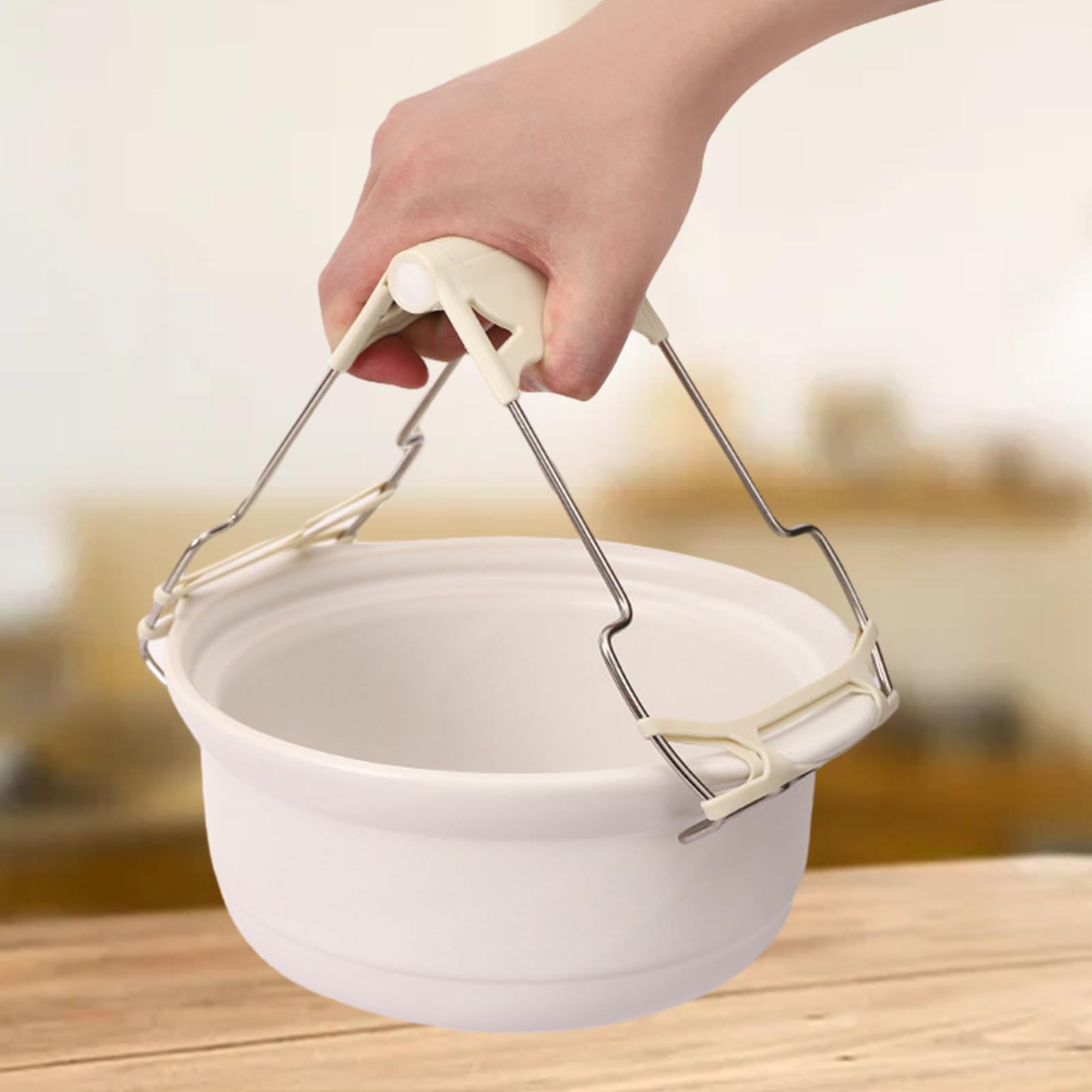 LOVIVER Bowl Dish Plate Gripper Clip, Pan Dish Clip Gripper, Bowl Plate ...