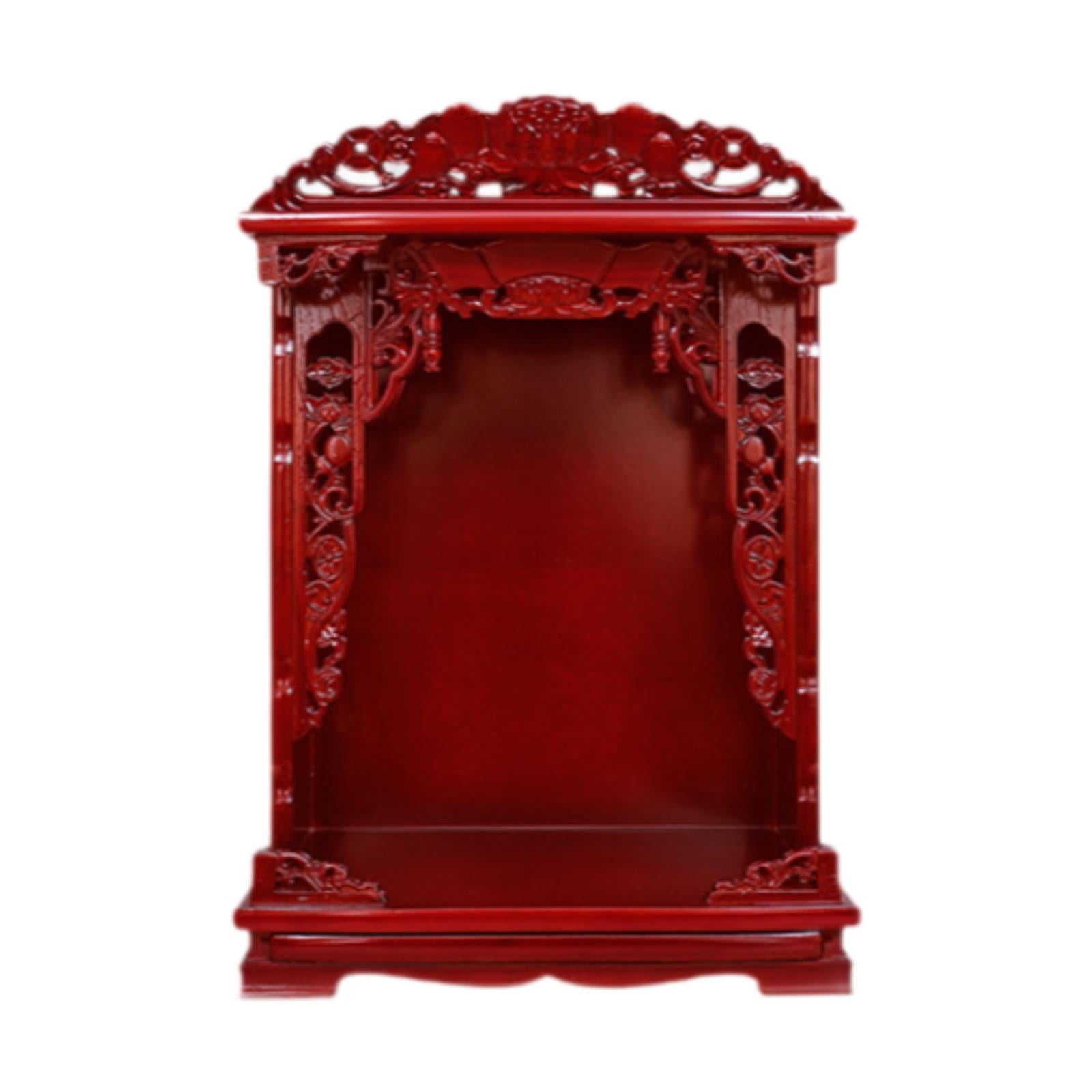 LOVIVER Buddhist Niche Display Stand Statue Stand Ornament Offering ...