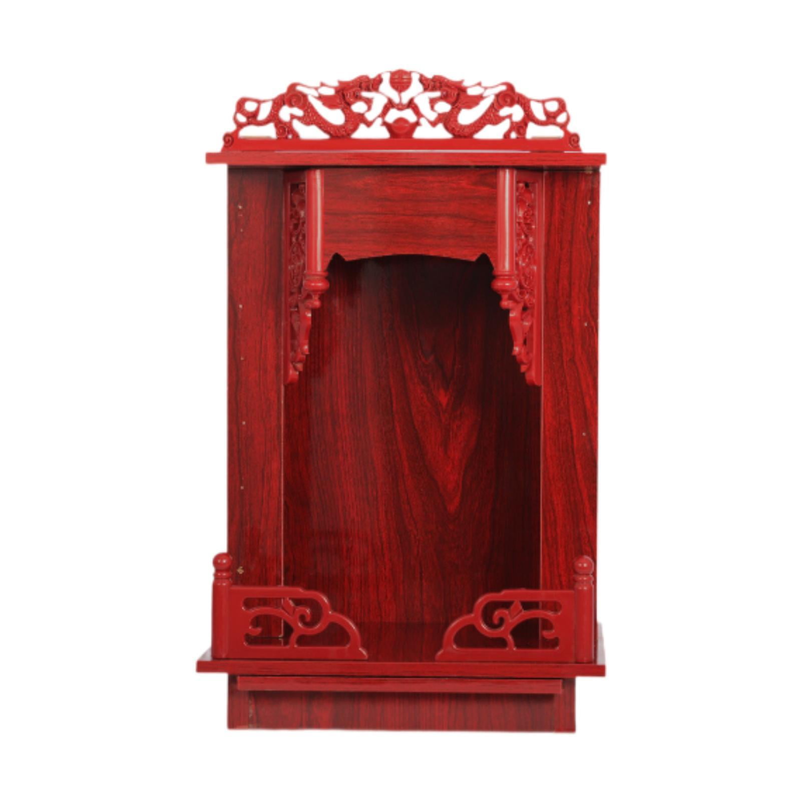 LOVIVER Buddhist Niche Display Stand Tabletop Shrine Figurine ...