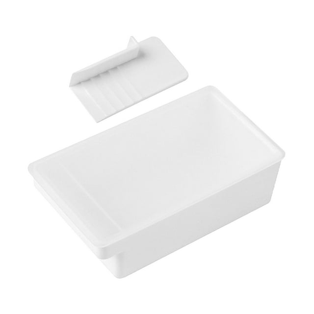 LOVIVER Butter Dish with Lid Covered Butter Storage Easy Cutting Butter ...