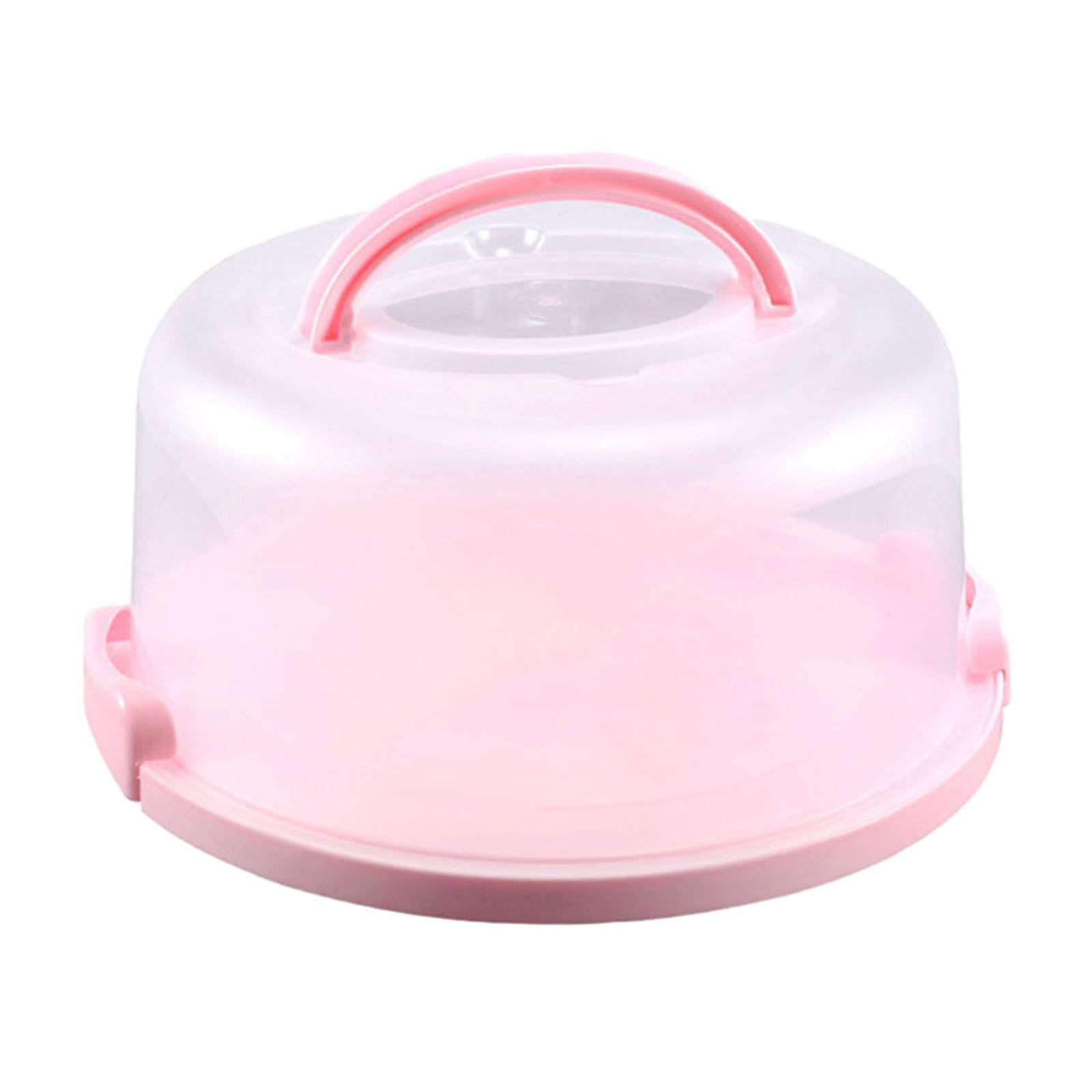 LOVIVER Cake Keeper Pie Cake Carrier with Lid Portable Cake Container ...