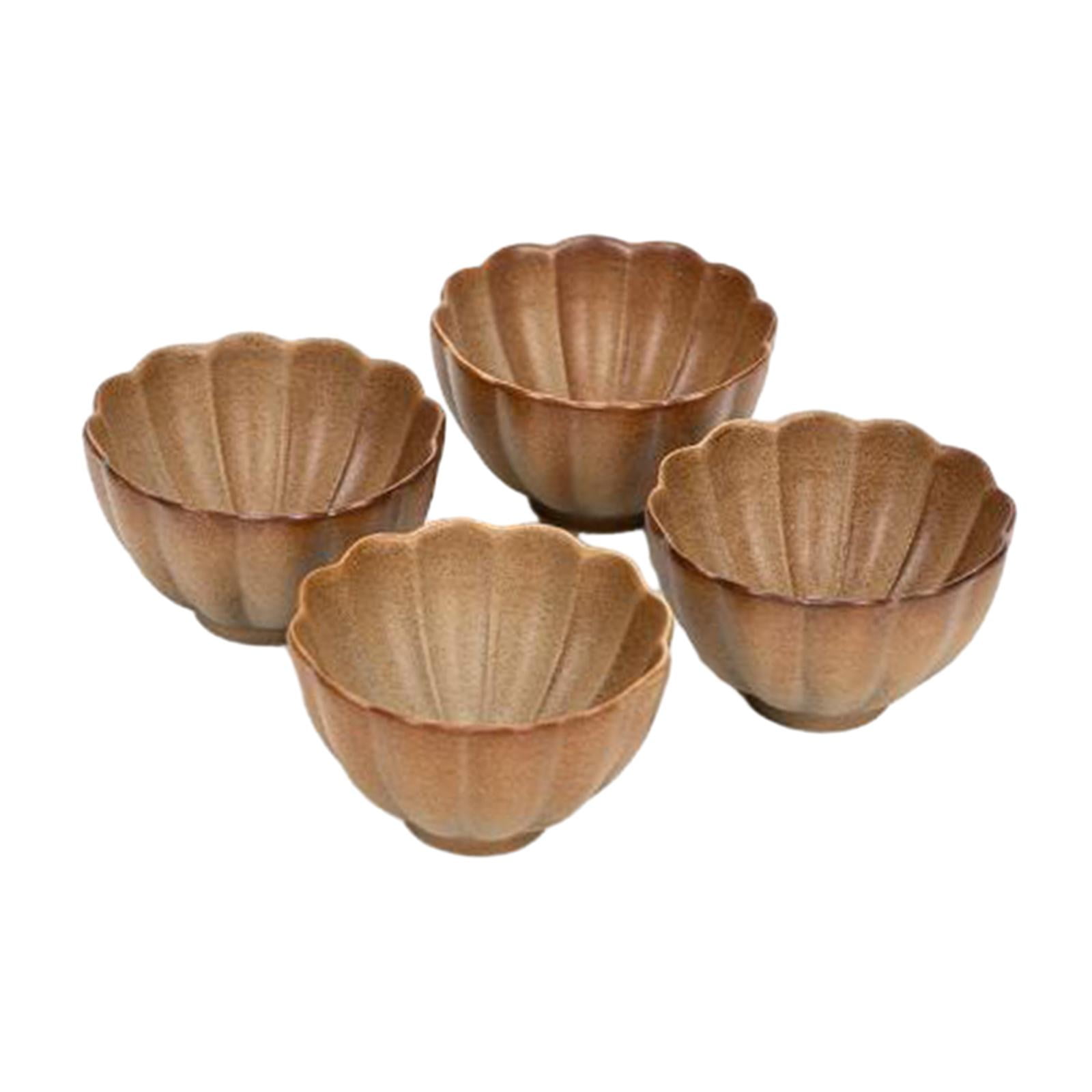 LOVIVER Ceramic Tea Cup Set Kung Fu Tea Cup Traditional without Handles ...