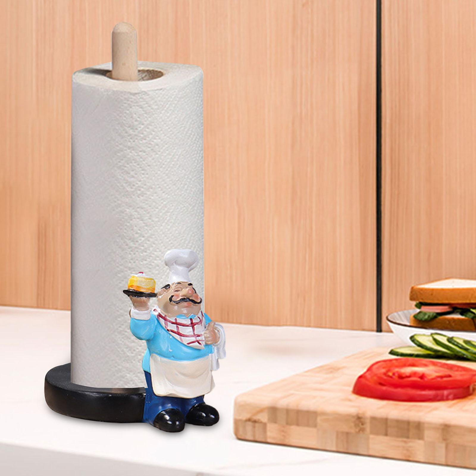 LOVIVER Chef Figurine /Chef Decor Statue/ Collectible Craft Chef ...