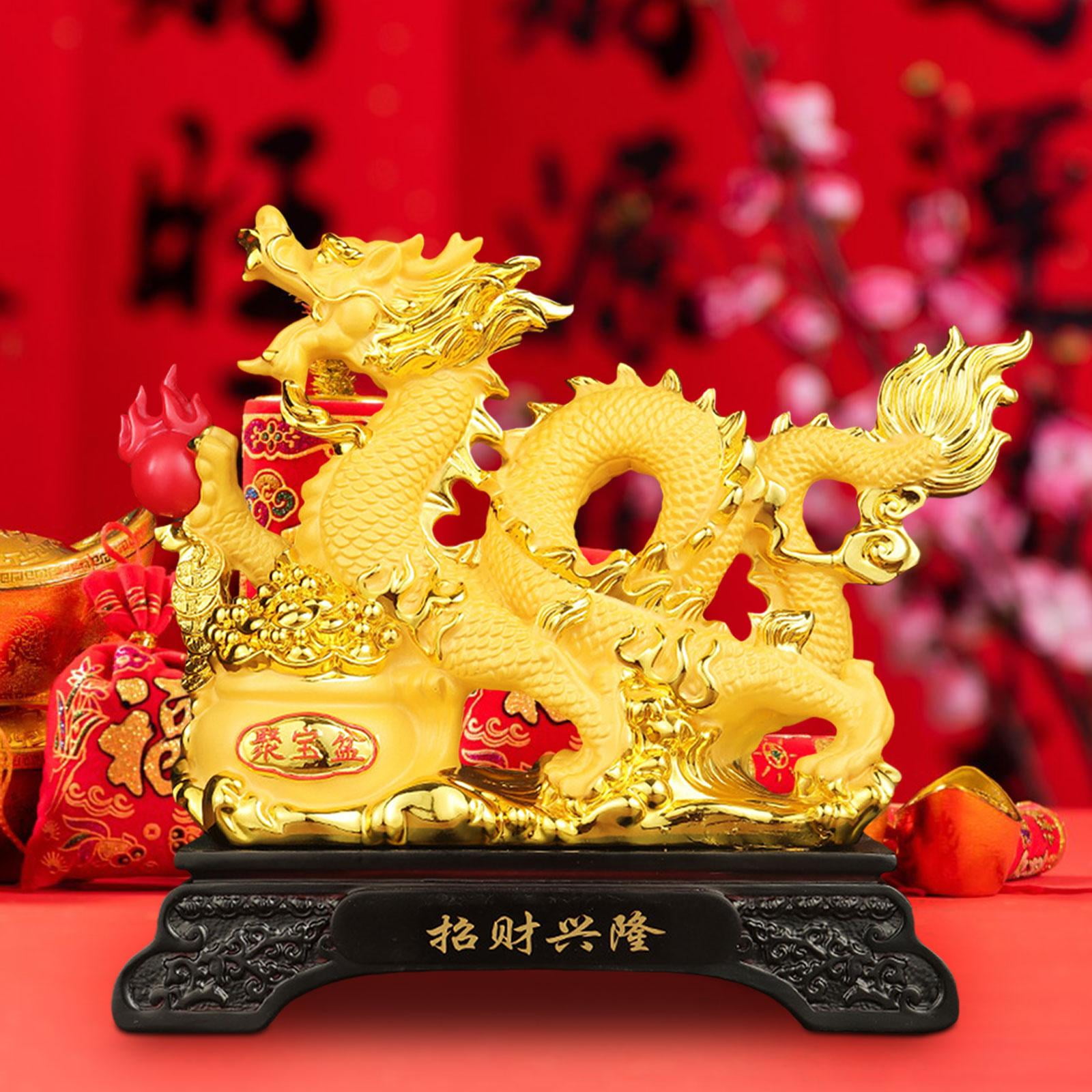 LOVIVER Chinese Fengshui Statue Treasures Fengshui Statue Collectible ...