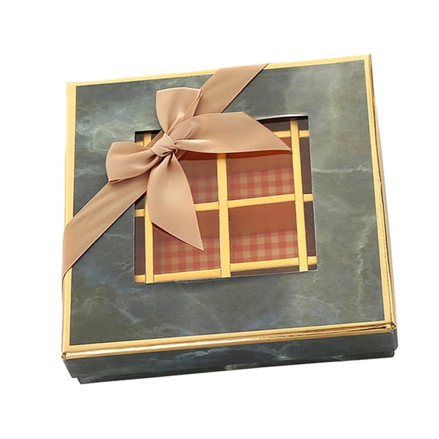 LOVIVER Chocolate Box Empty 9 Grids Gift Box Multipurpose Valentines ...