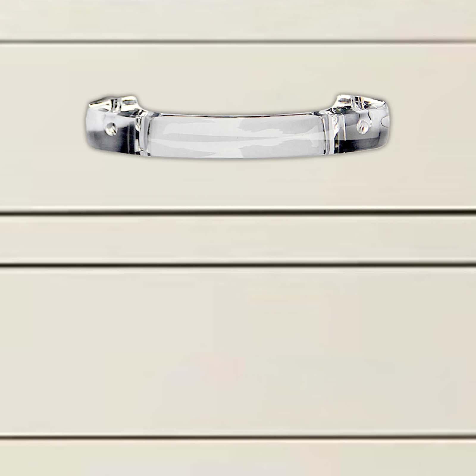 LOVIVER Clear Acrylic Cabinet Handle Arch Handle Drawer Pull Cabinet ...