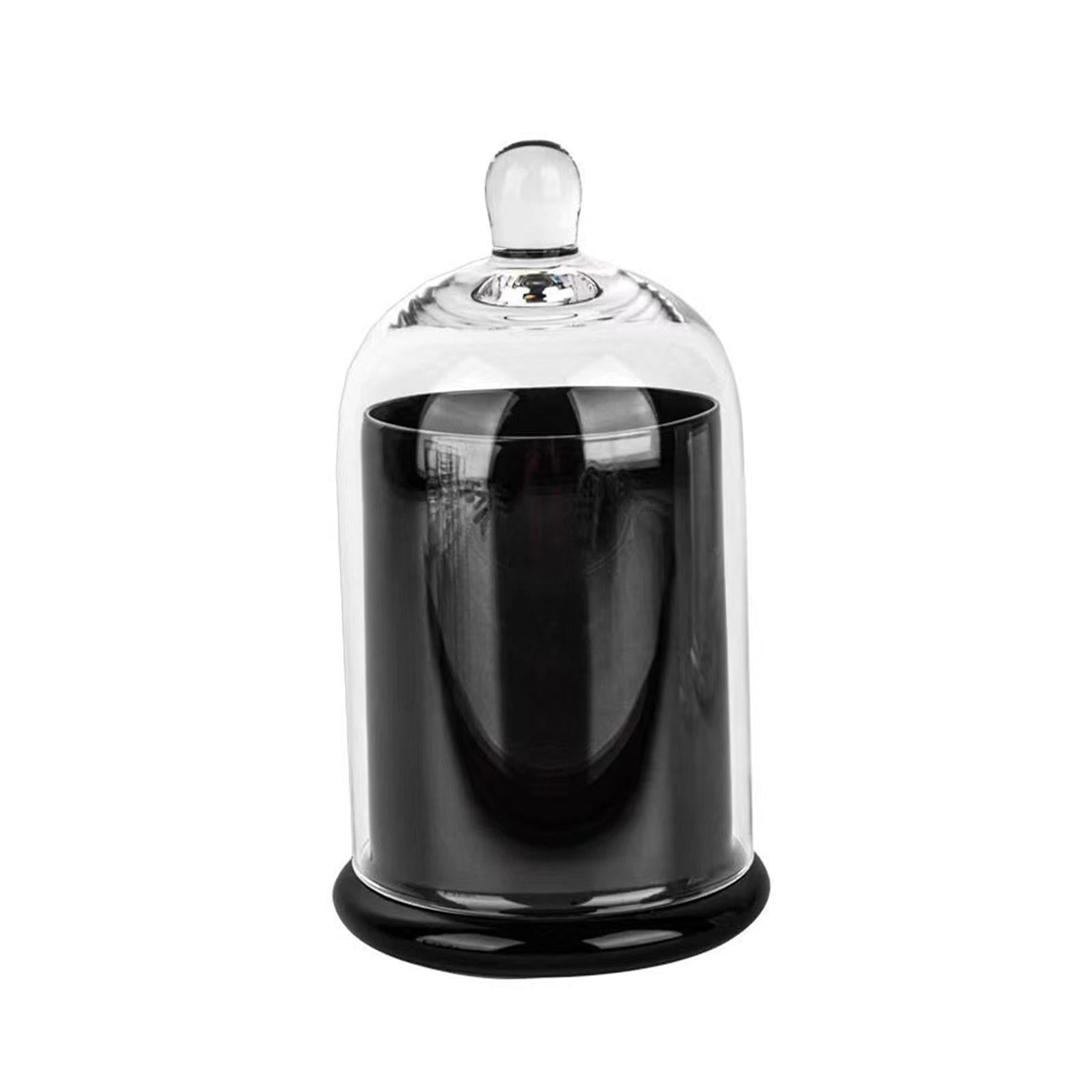 LOVIVER Cloche Glass Dome Candle Holder Glass Cloche Dome with Base ...