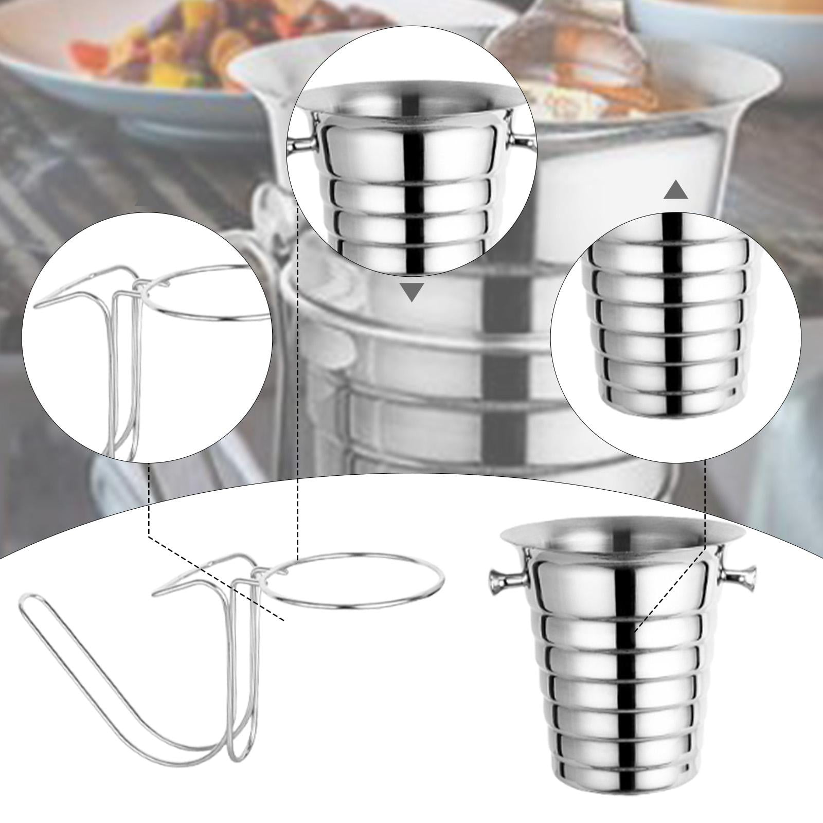 LOVIVER Desktop Ice Bucket Stand Coolers Rack Lightweight Multifunction ...