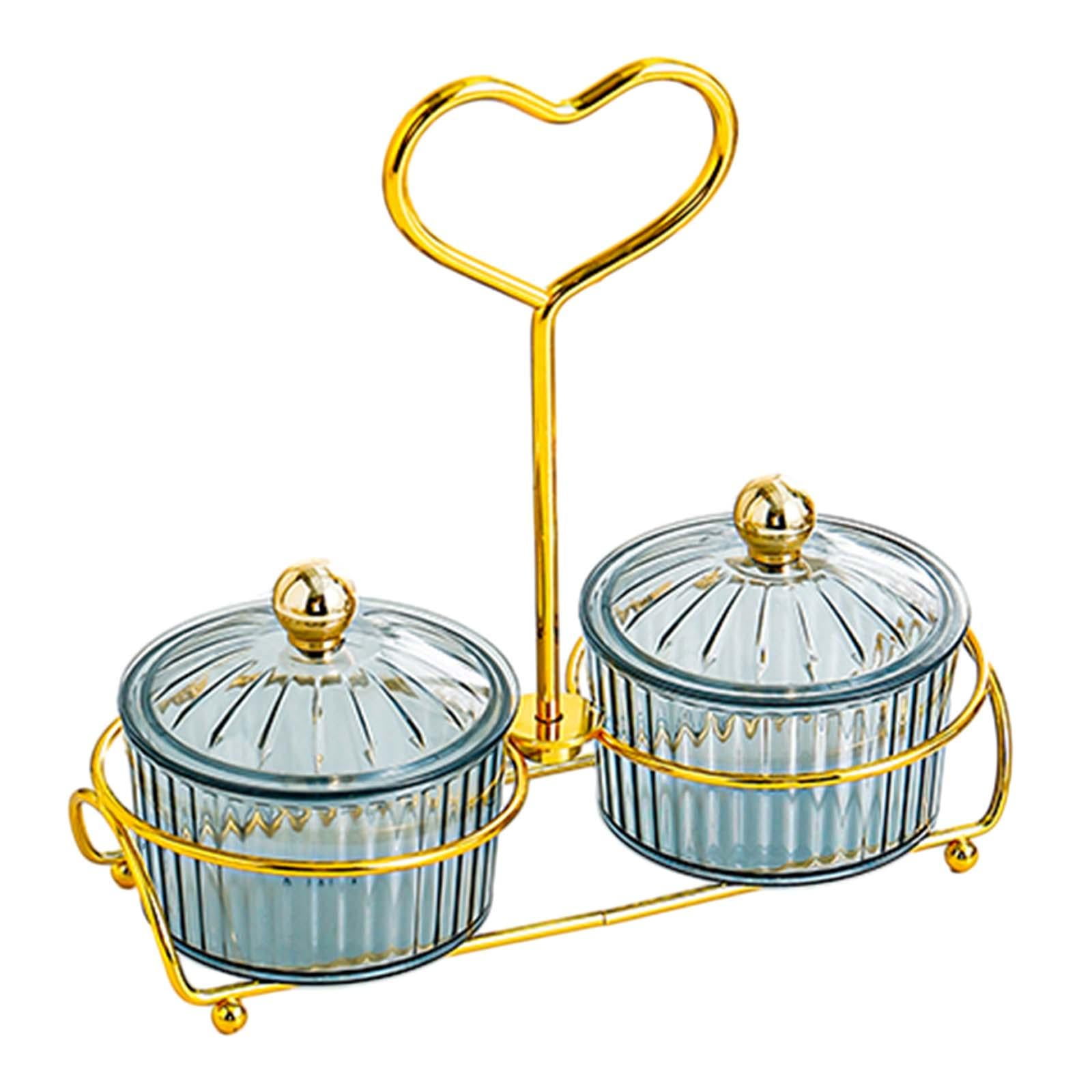 LOVIVER Dessert Dividing Plate Dried Fruit Tray Fruit Snacks Serving ...