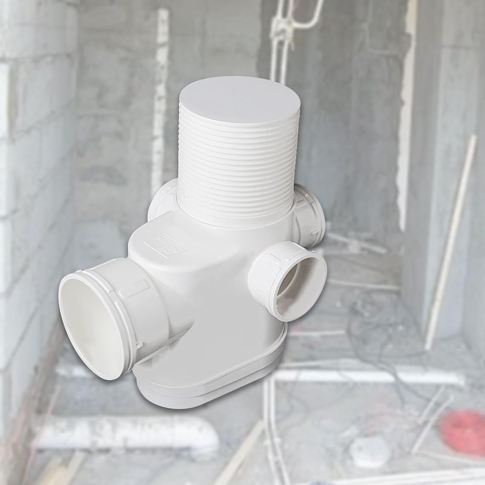 LOVIVER Drain Pipe Connector Fitting Strong Coupling Leakproof ...