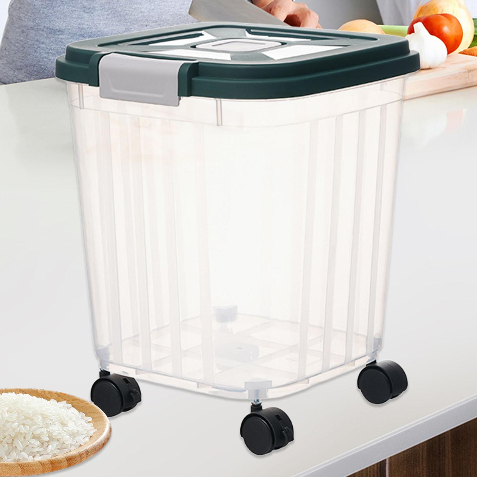 LOVIVER Dry Food Container Rice Storage Container,Multipurpose ...