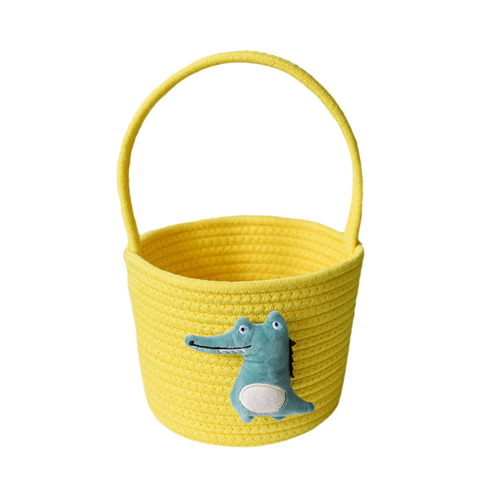 LOVIVER Easter Basket Picnic Basket Party Favor Bag Carry Bucket ...