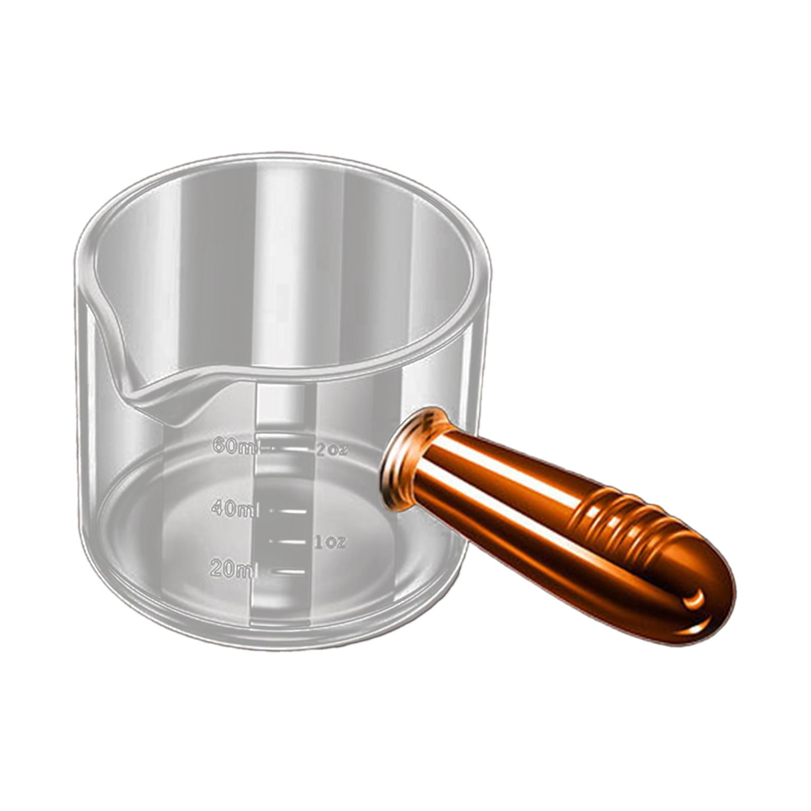 LOVIVER Espresso Measuring Glass Jug Cup Versatile Mini Measuring Cup ...