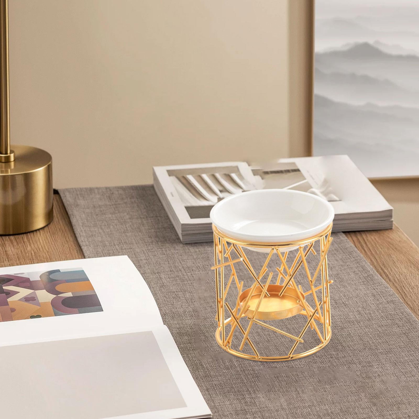 LOVIVER Essential Oil Burner Aroma Oil Burner Fragrance Warmer ...