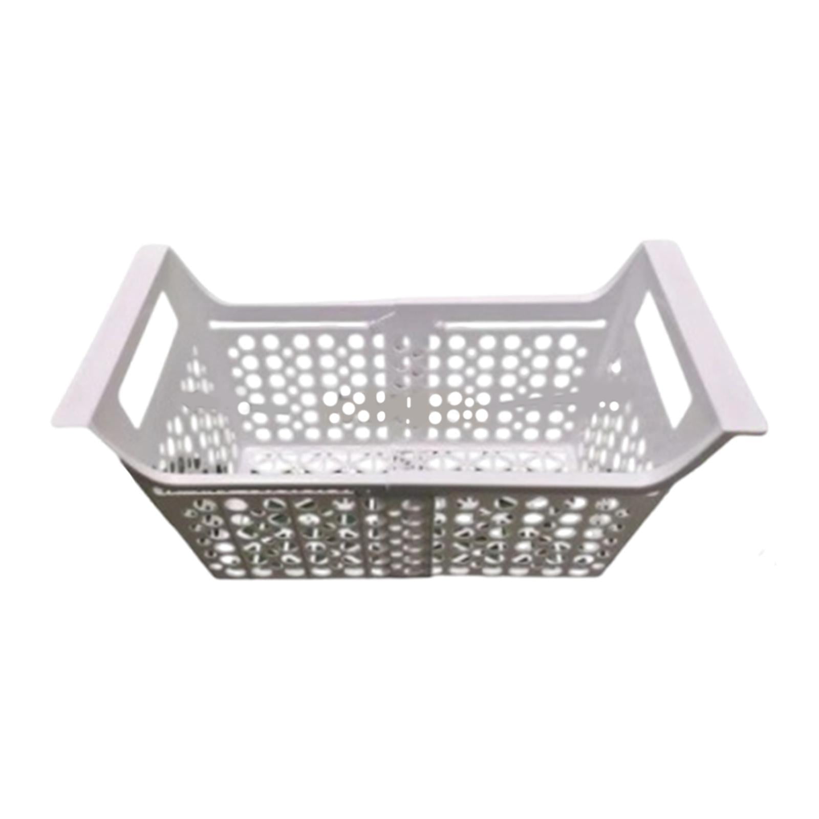 LOVIVER Freezer Basket Deep Freezer Storage Bin, Adjustable,Expandable ...