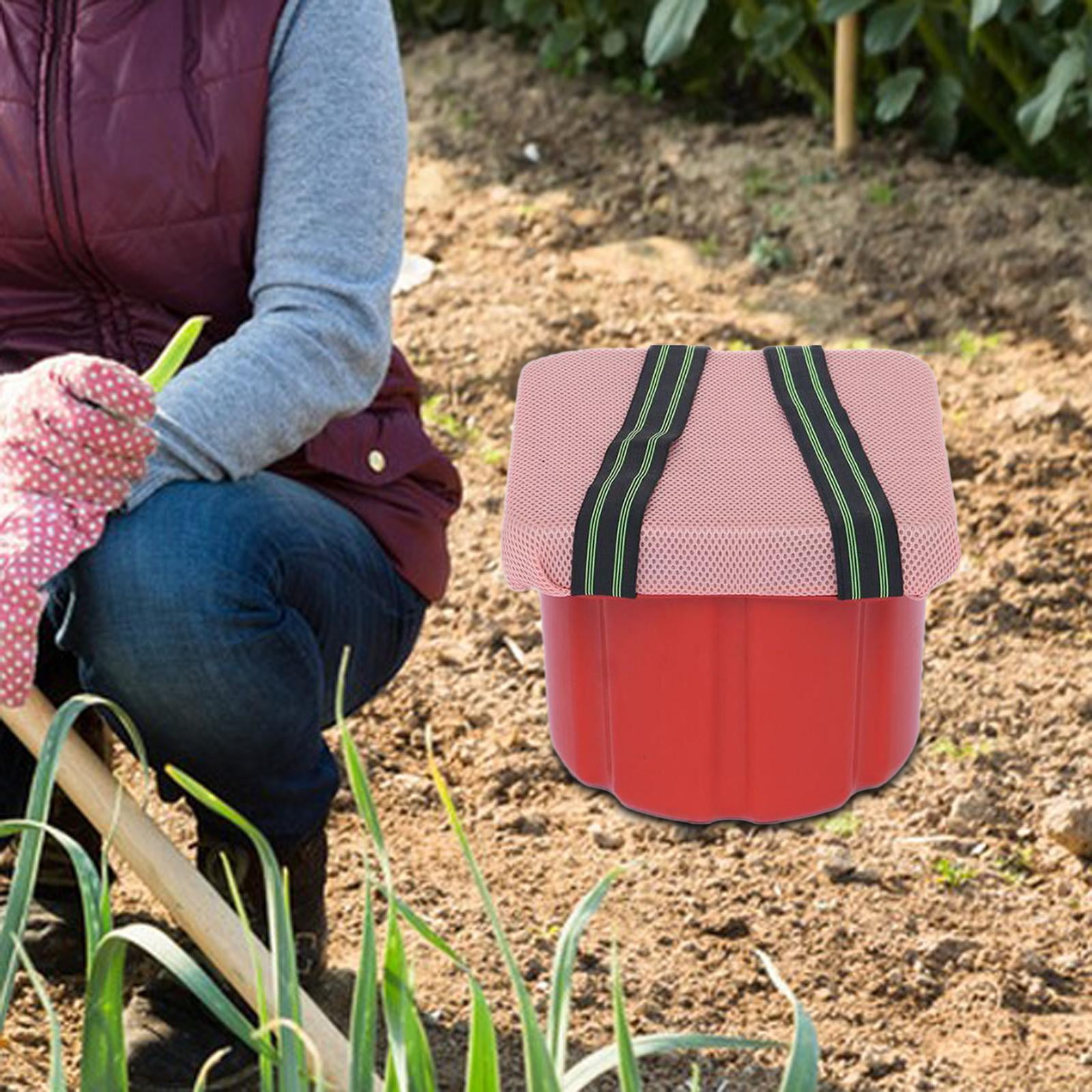 LOVIVER Gardening Hip Cushion Stool Gardeners Work Seat Stool Compact ...