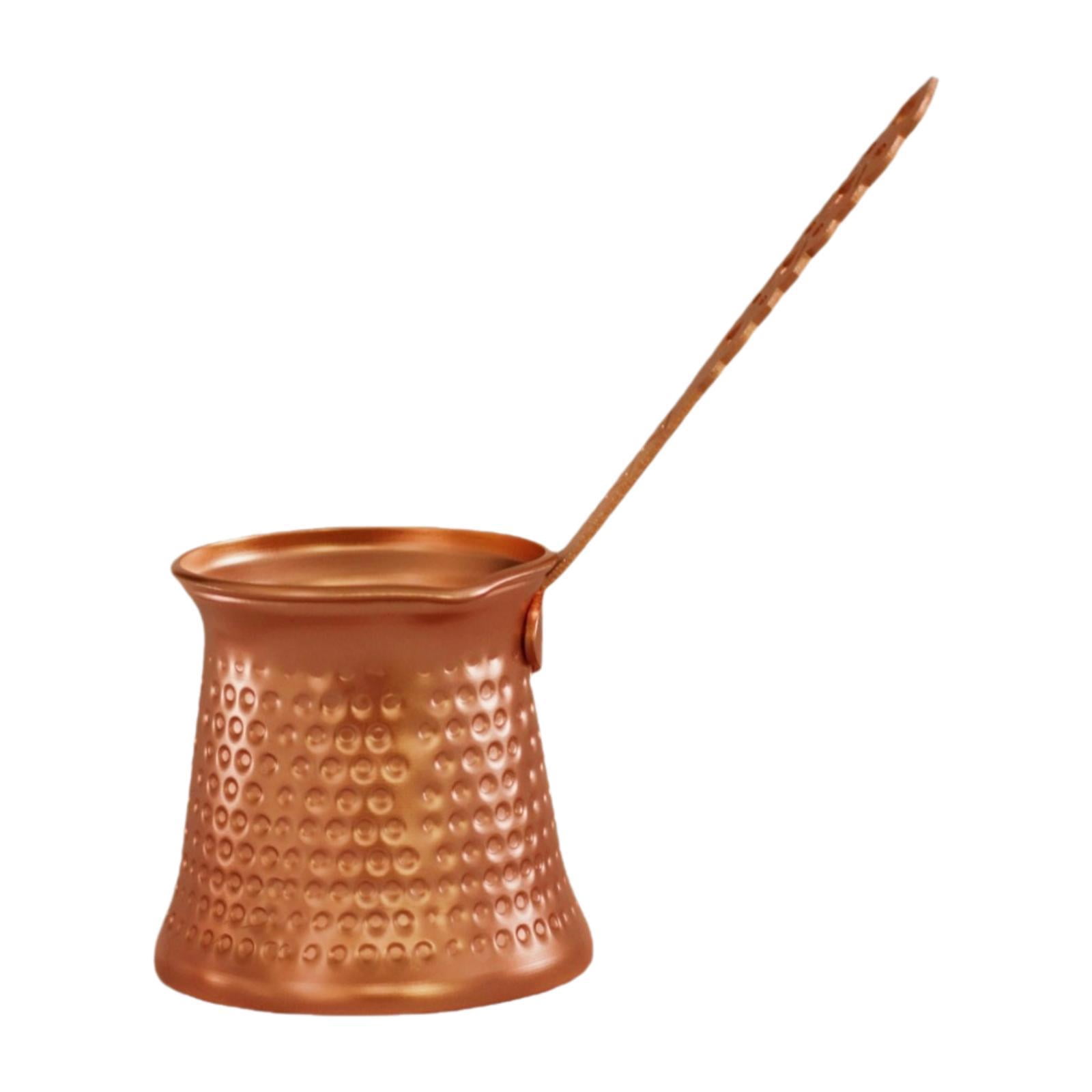 LOVIVER Hammered Flame Cup Coffee Maker Pot Drip Kettle Stovetop 350ml ...