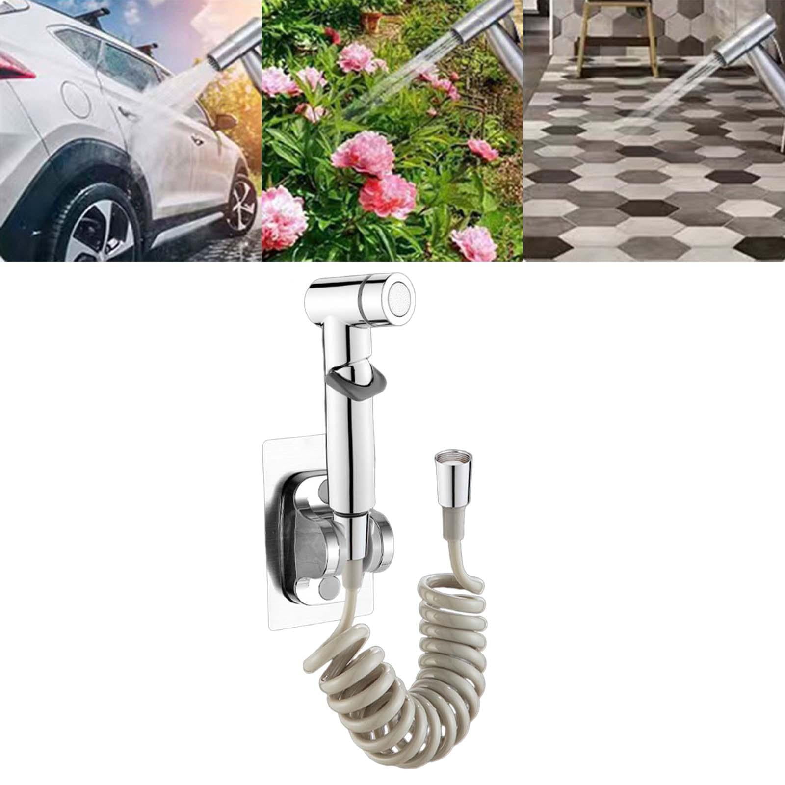 LOVIVER High Pressure Handheld Bidet Sprayer, Toilet Water Sprayer ...