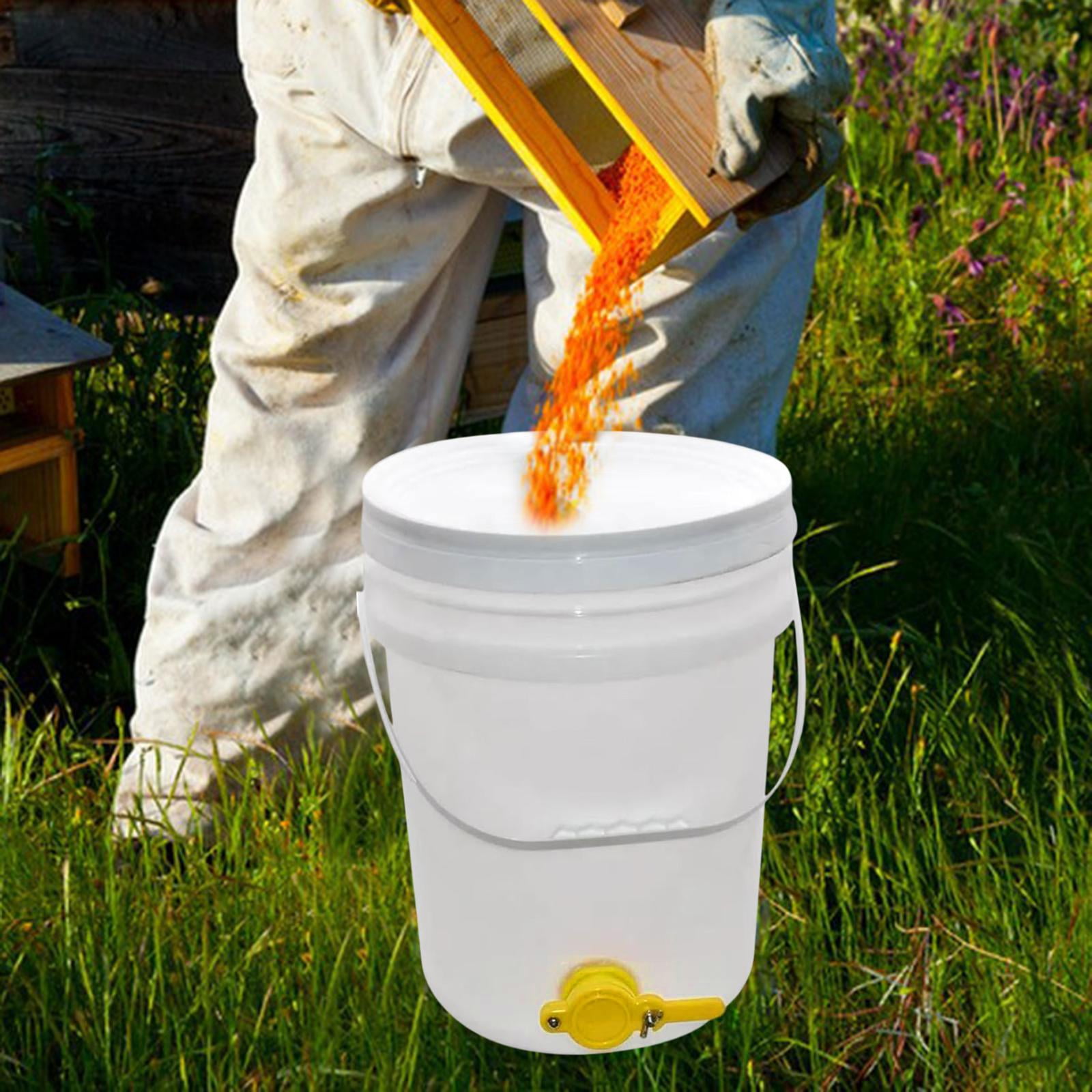 LOVIVER Honey Pail Honey Extractor Equipment Syrup Storage Dispenser ...