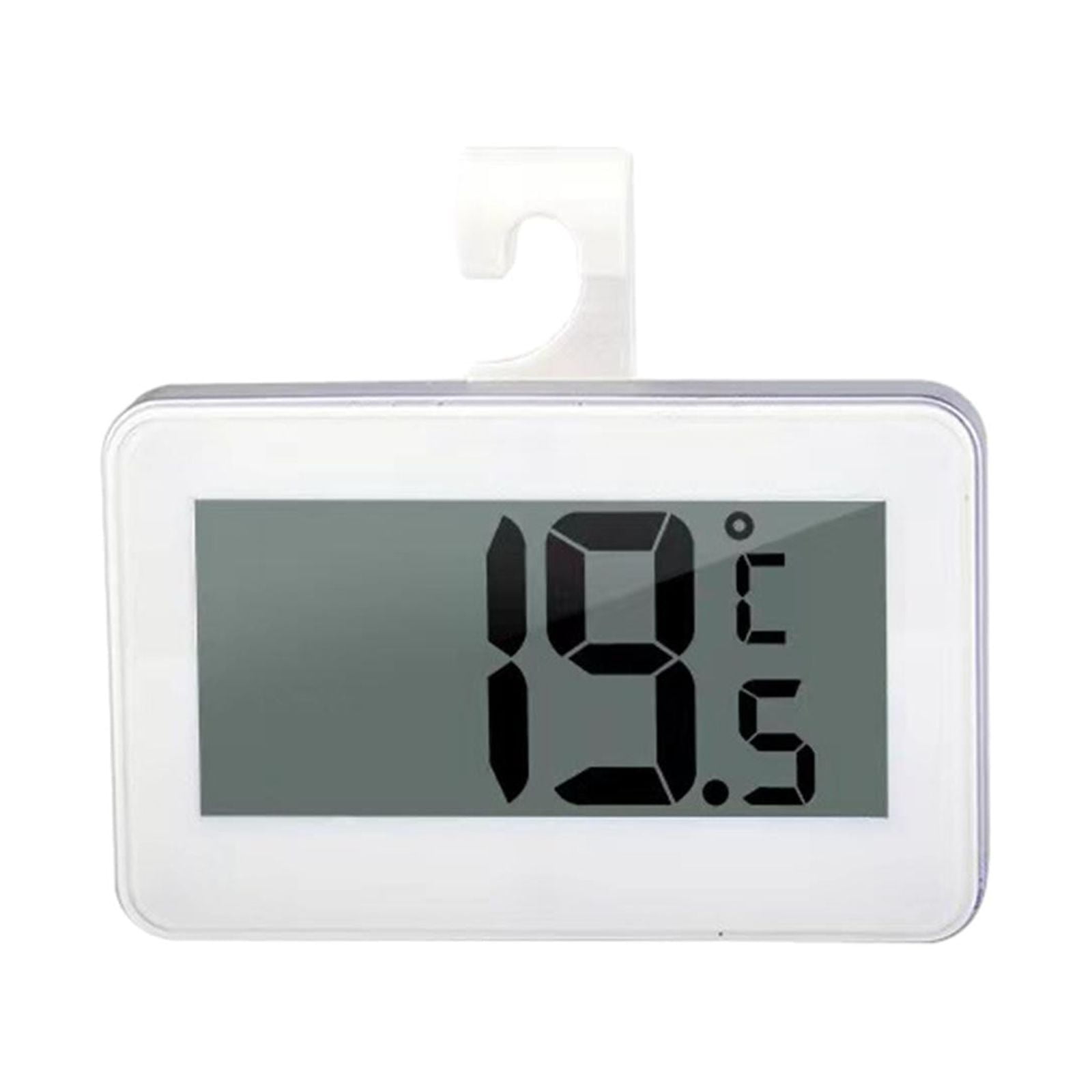 LOVIVER LCD Refrigerator Thermometer Digital Thermometer Adjustable ...