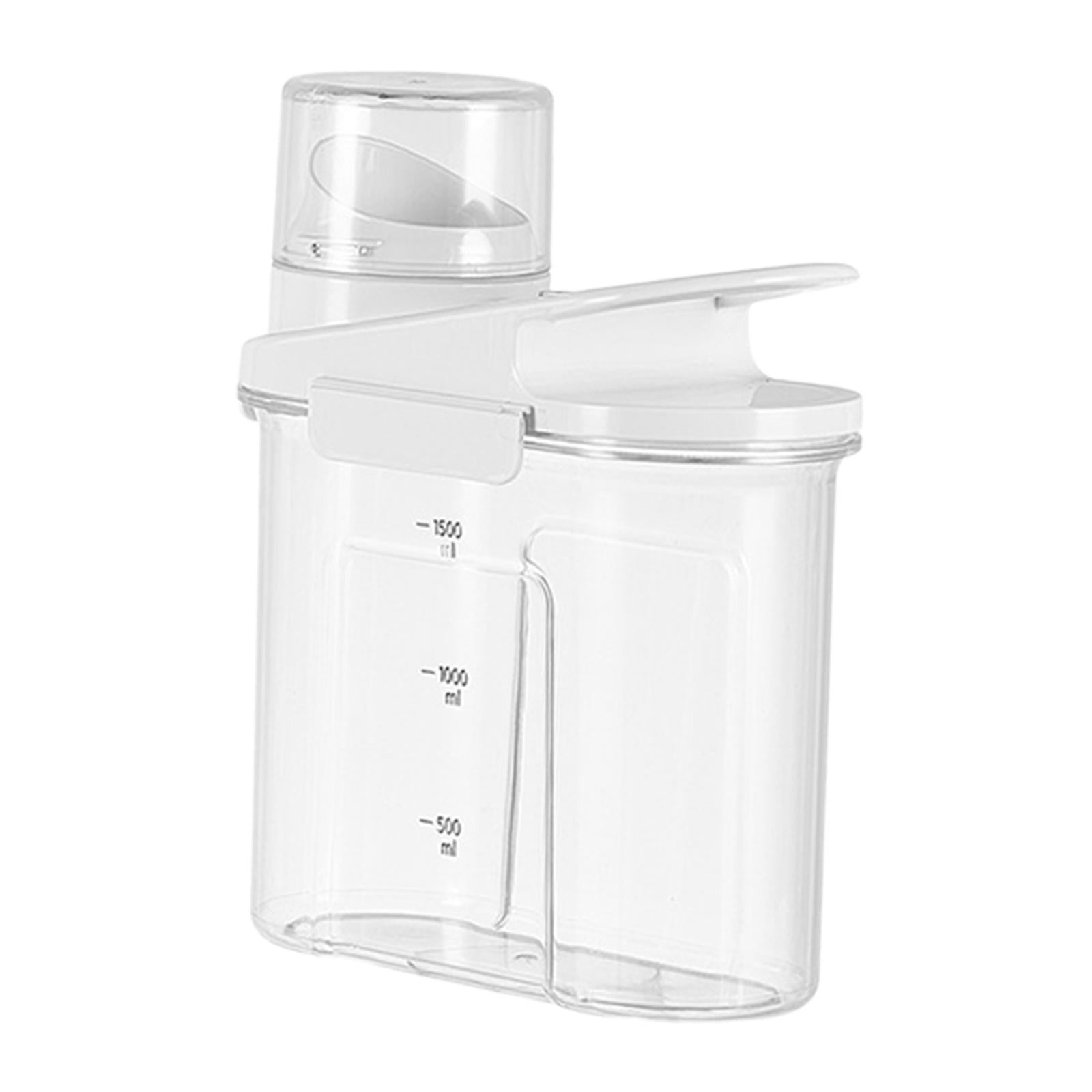 LOVIVER Laundry Powder Container, Washing Powder Barrel, Multipurpose ...