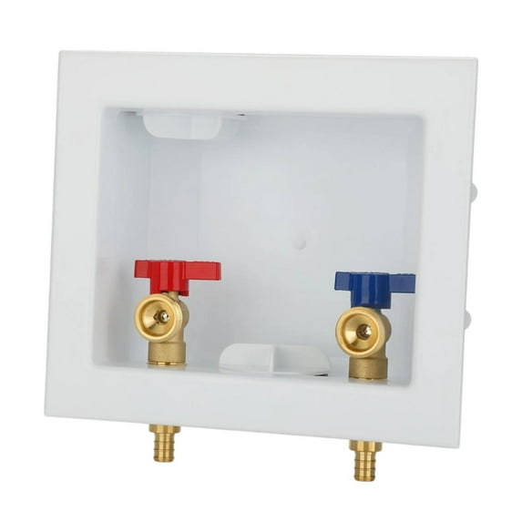 LOVIVER Laundry Washer Valve Outlet Box 3/4" Mht Outlet Replacement ...