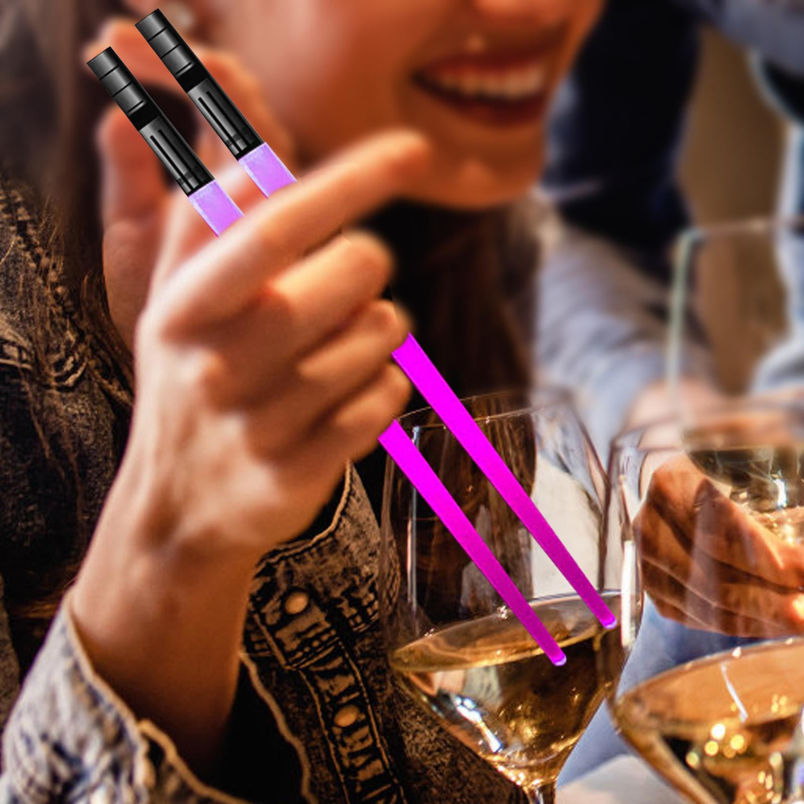 LOVIVER Lightsaber Chopsticks Light up Cool Chopstick for Halloween ...
