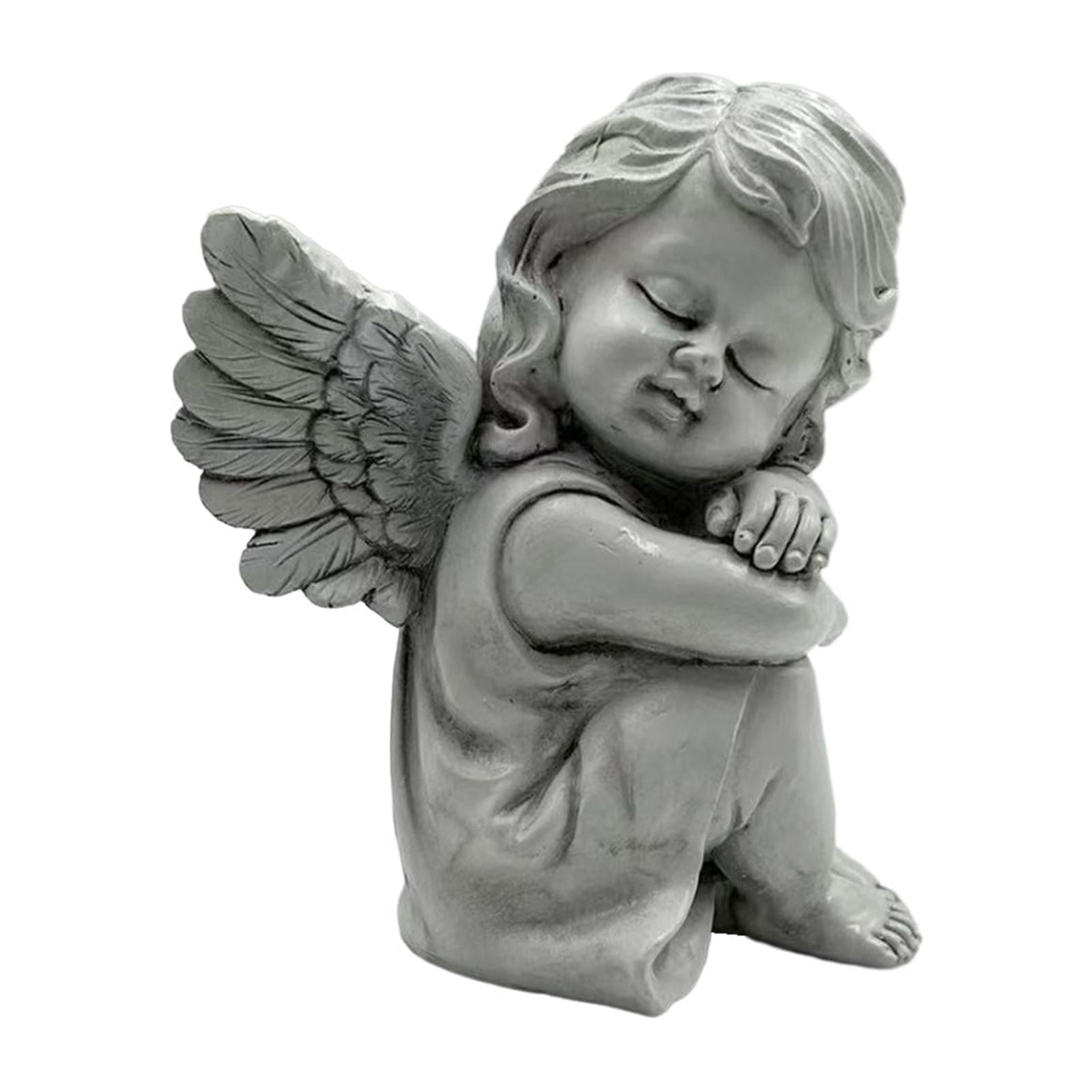 LOVIVER Little Angel Figurine Angel Statue Decorative Adorable Tabletop ...
