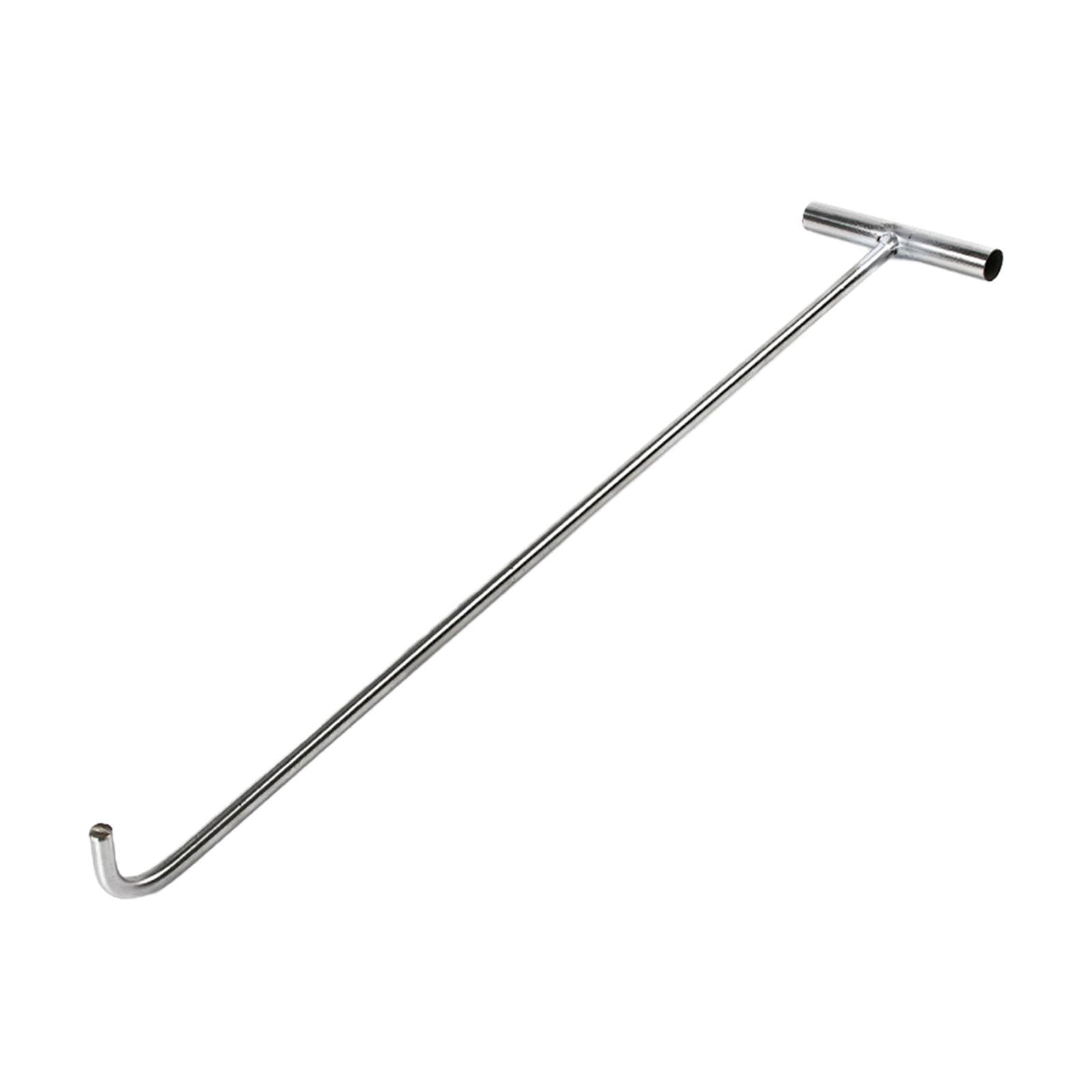 LOVIVER Manhole Hook Tool Door Lifting Pull Steel Rolling Doors Lifting ...