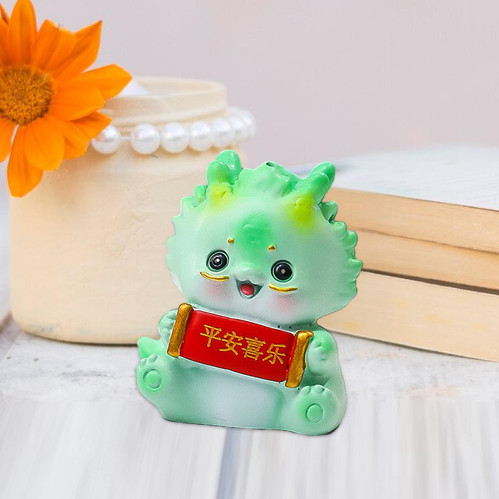 LOVIVER Mini Dragon Figurine Miniature Figurine Cute Cars Dashboard ...