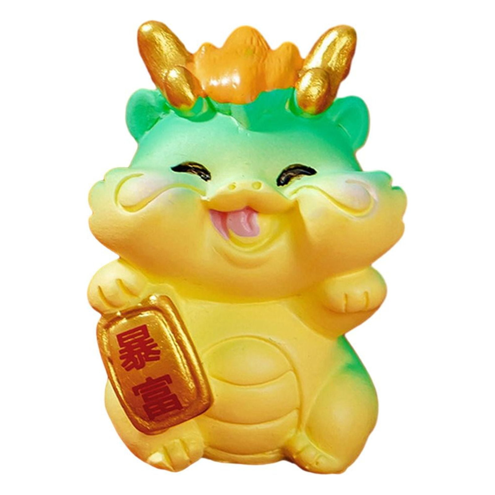 LOVIVER Mini Dragon Statue Car Dashboard Decor Cartoon Desktop Ornament ...
