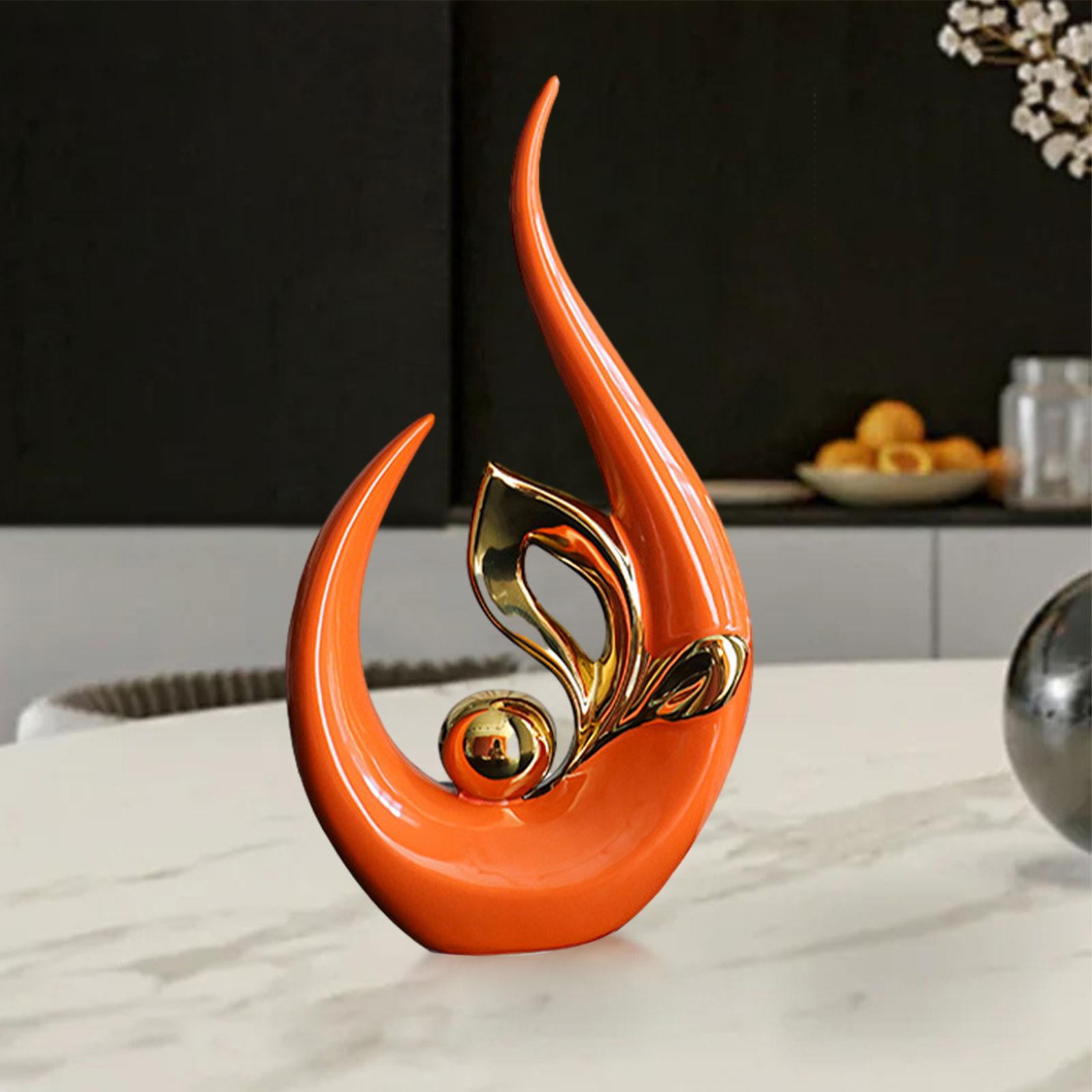 LOVIVER Modern Abstract Art Sculpture Centerpiece ,Creative Figurine ...